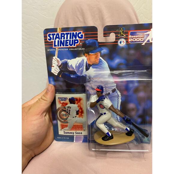 Hasbro | Toys | New Starting Lineup Figure Sammy Sosa Cubs 200 | Poshmark